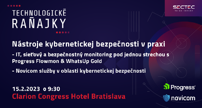 Novicom a Progress na akci Technologické raňajky v Bratislavě ...
